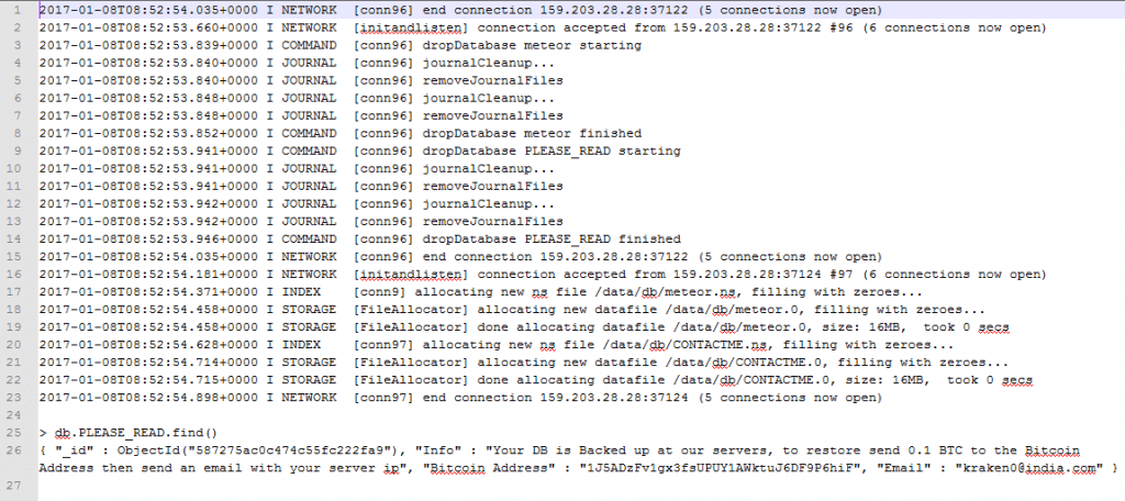 MongoDB Ransomware is Spreading (Fast) | Analysis • Adlice Software
