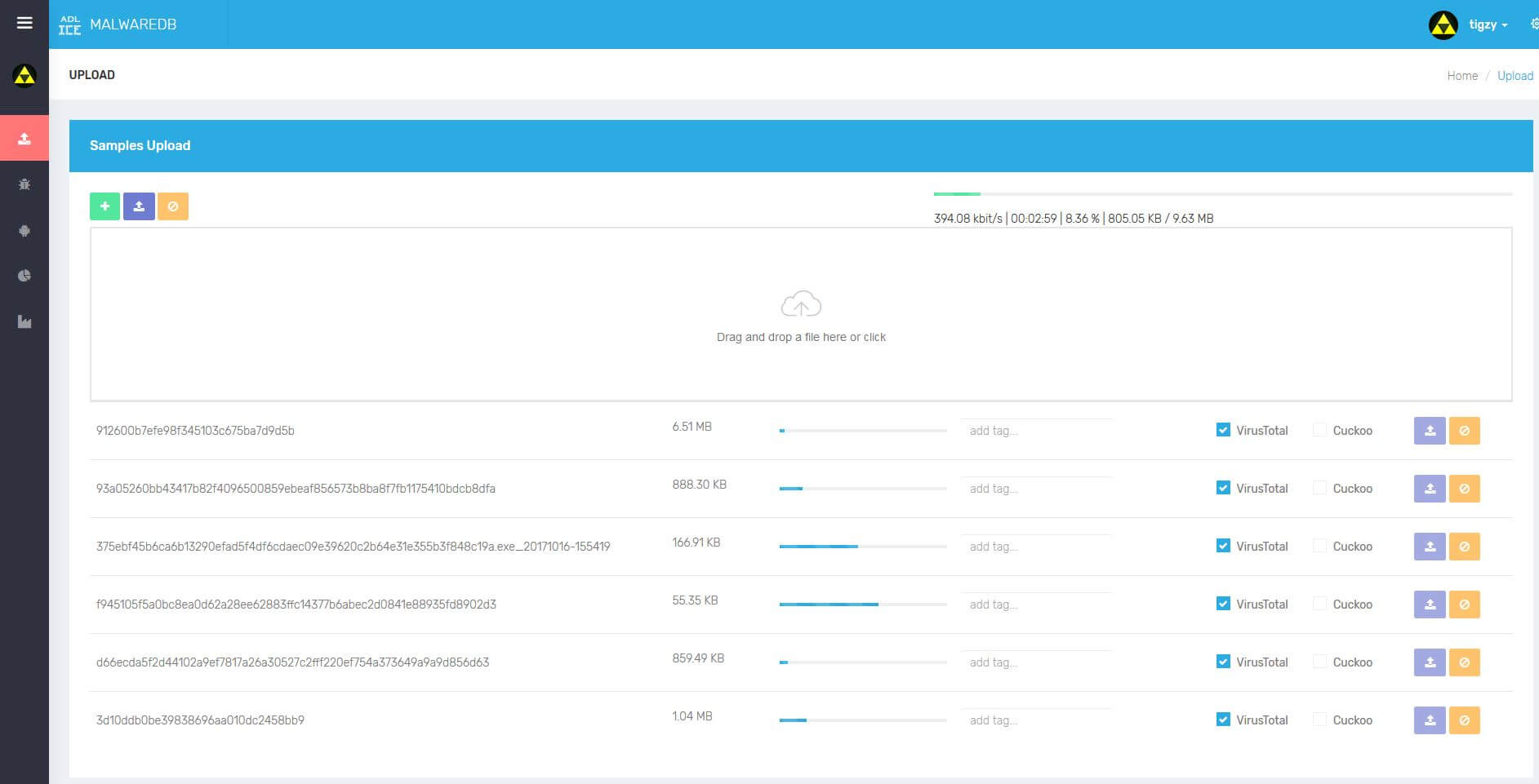 MRF | Documentation : Upload • Adlice Software