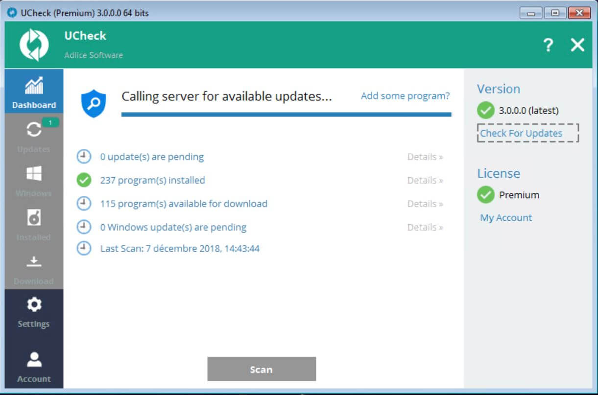 Run a Scan - Adlice Software